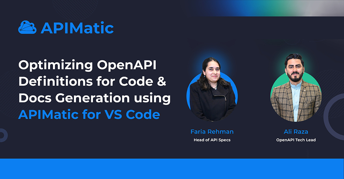 Optimizing Openapi Definitions For Code And Docs Generation Using Apimatic For Vs Code